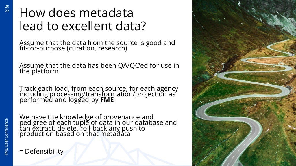 FME Driven Metadata & Data Governance | PPT