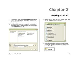 Fme extensionfor ssistutorial | PDF | Databases | Computer Software and Applications