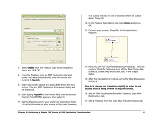 Fme extensionfor ssistutorial | PDF | Databases | Computer Software and Applications
