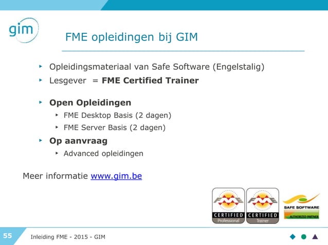 FME World Tour 2015: (NL) Inleiding tot FME voor IT & Managers