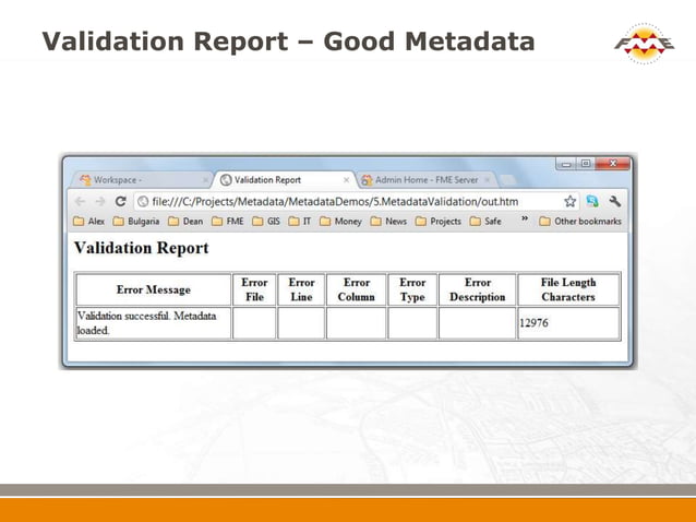 Mastering Geospatial Metadata with FME | PPTX | Desktop Publishing ...