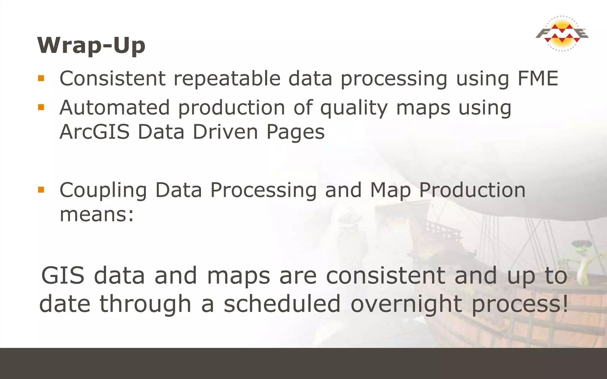 Coupling Data Processing and Map Production | PPTX