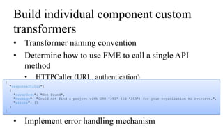 Building a REST API Interface With FME | PDF