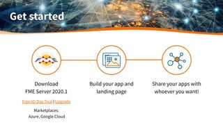 Creating No Code Web Apps with FME Server | PPT
