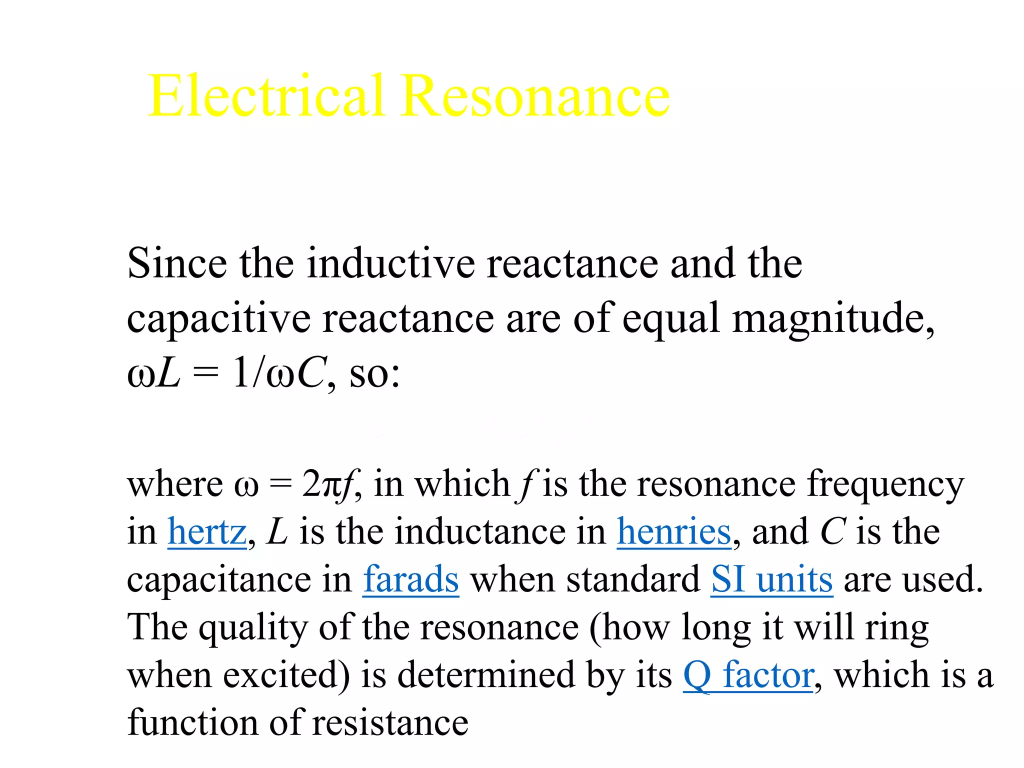 Frequency Meter : Working principle | PPT