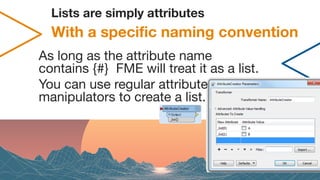 List Manipulation in FME | PDF | Programming Languages | Computing
