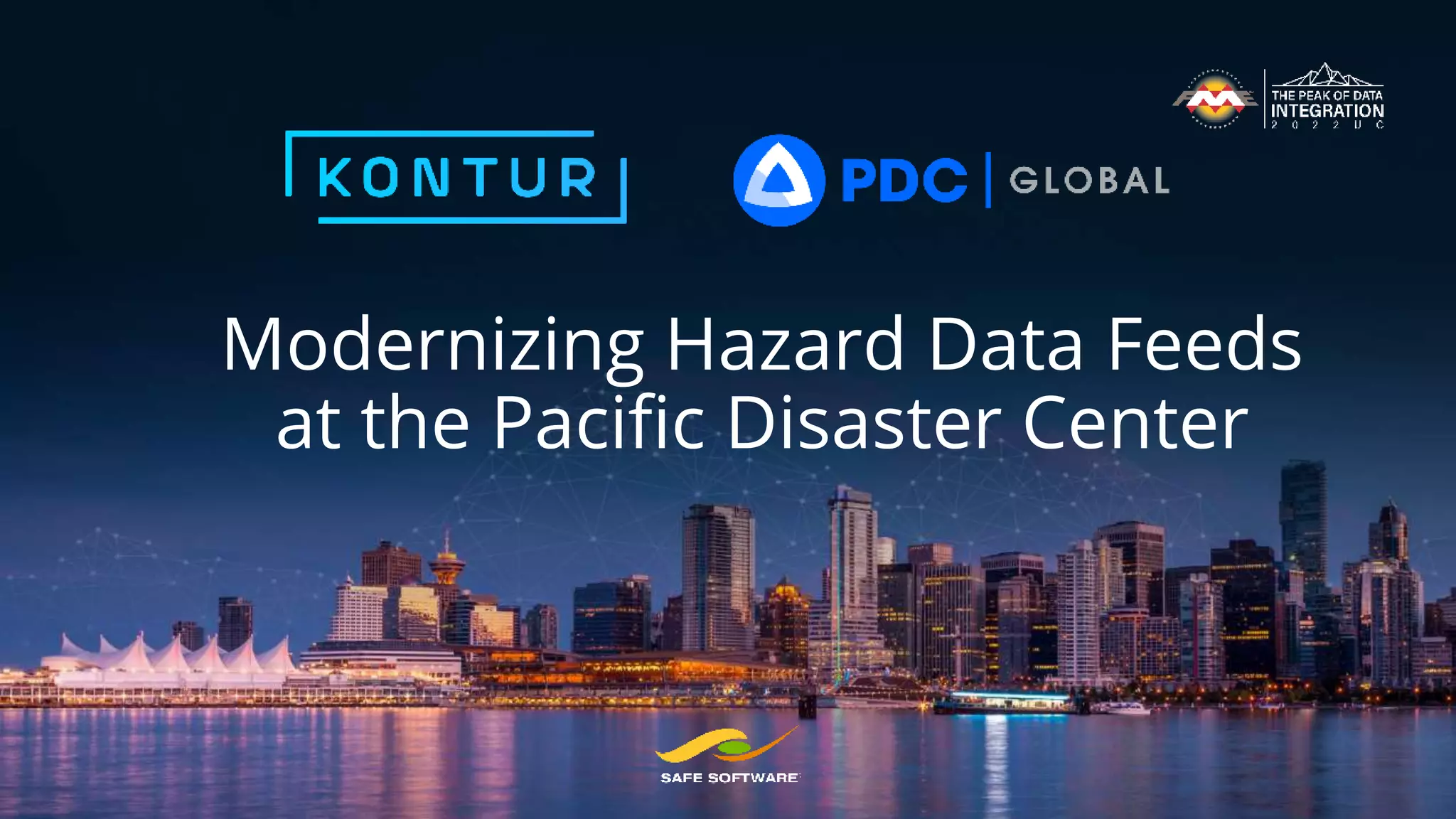 Modernizing Hazard Data Feeds at the PDC | PPT