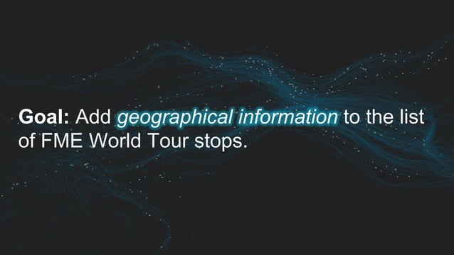 FME Workbench Performance Tips & Tricks | PDF