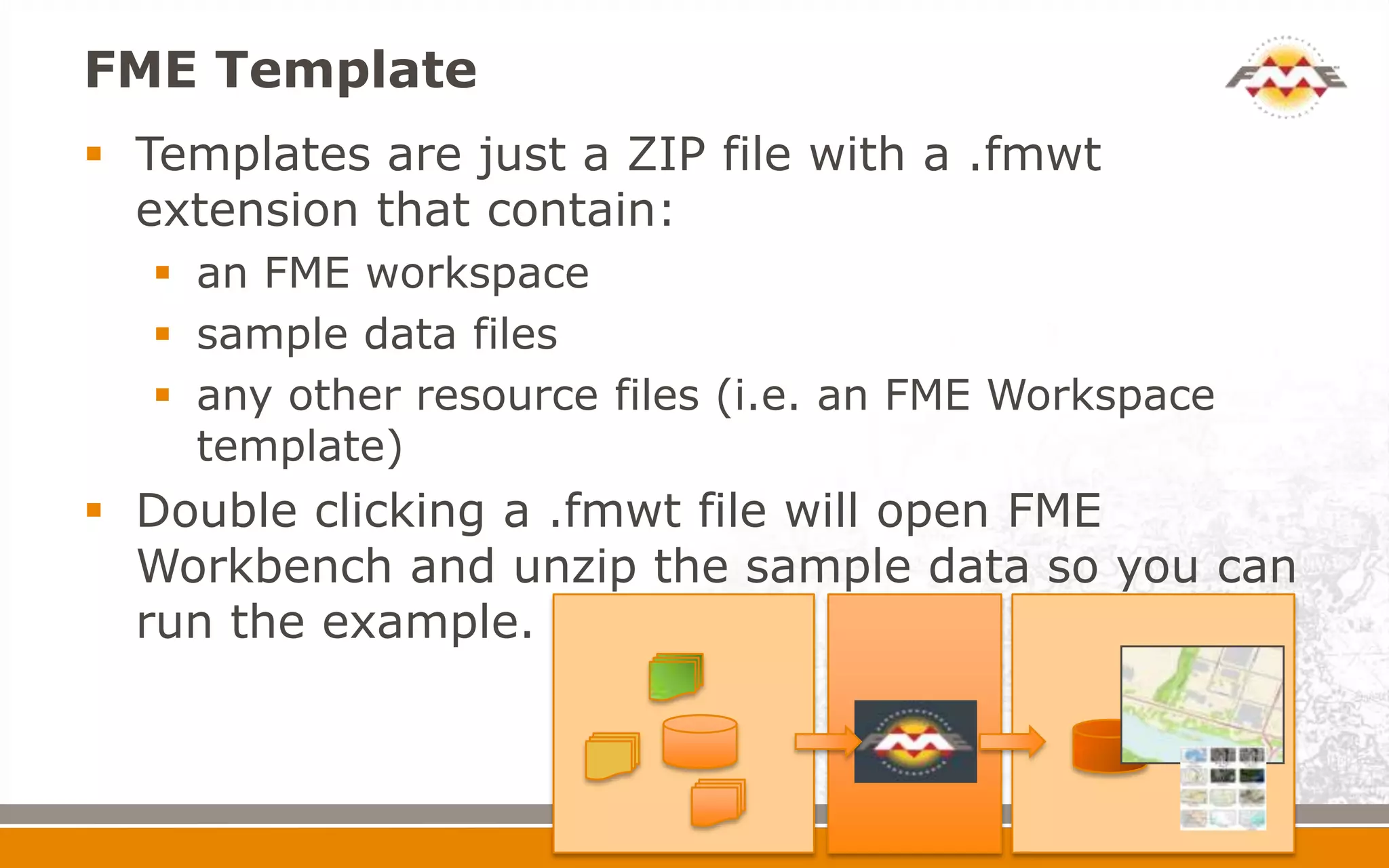 FME Lightning Talk: Esri Geodatabase Templates | PPTX