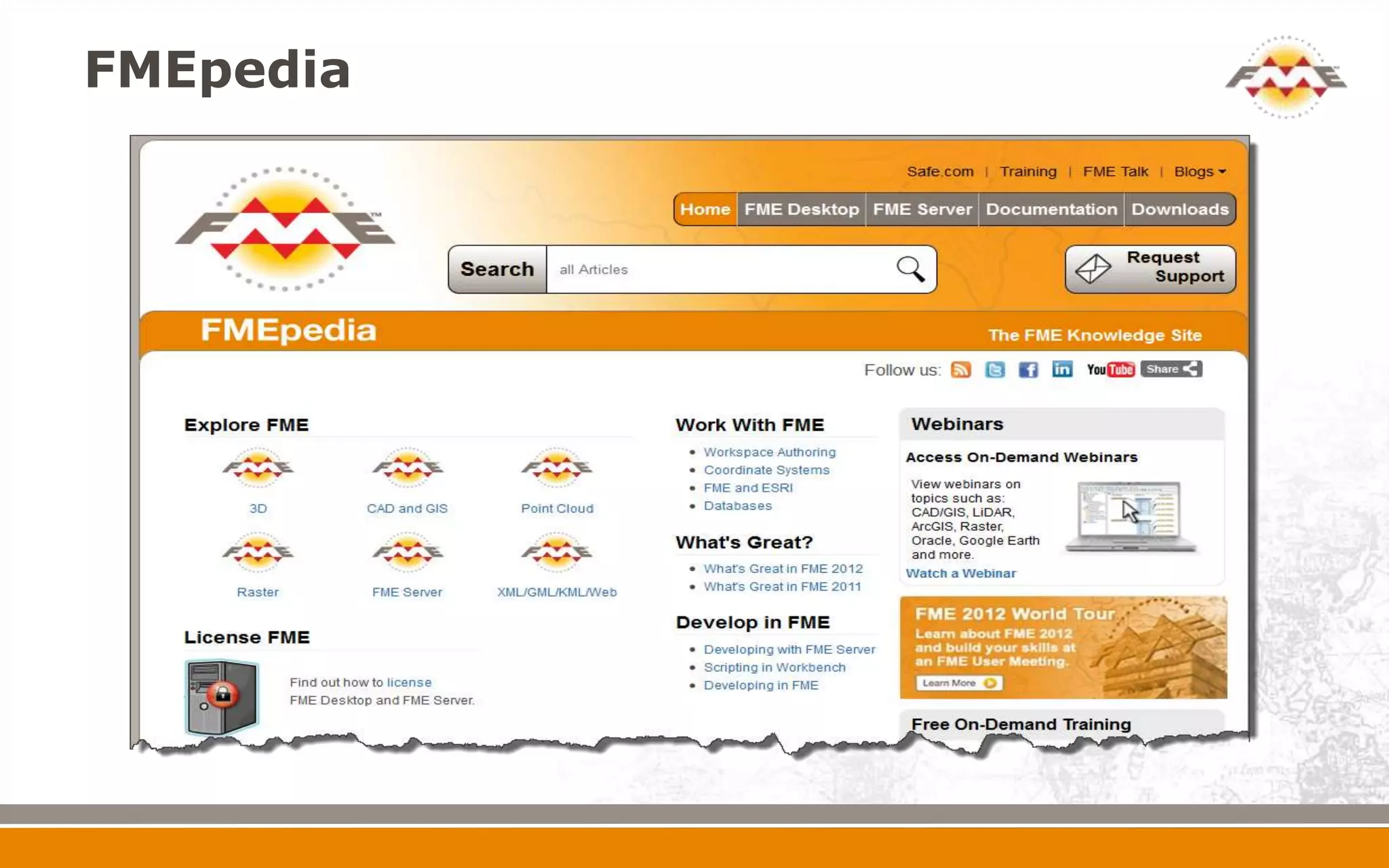 FME Lightning Talk: FMEpedia | PPTX