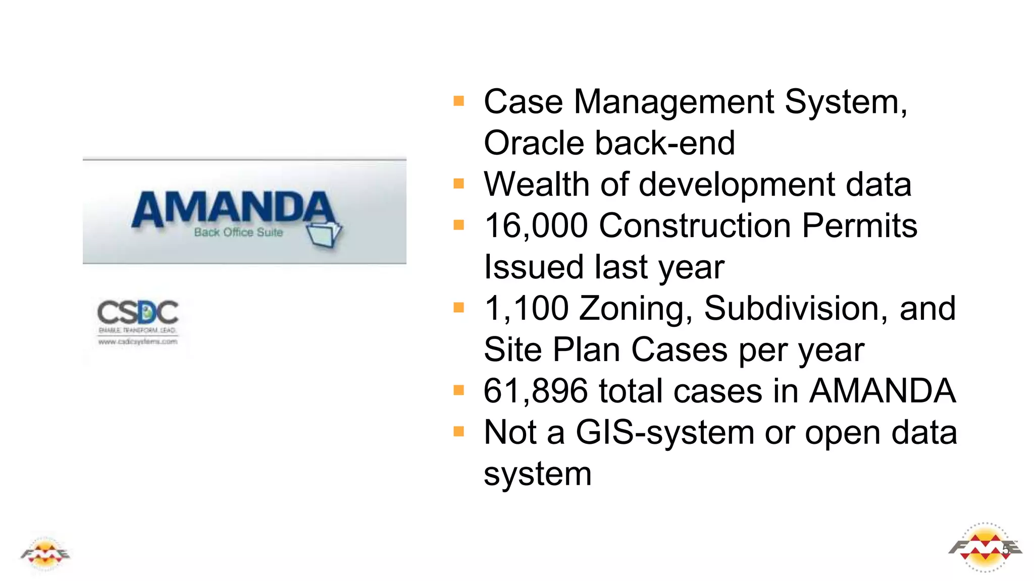 Taming Our Case Management Database and GIS with FME | PPTX