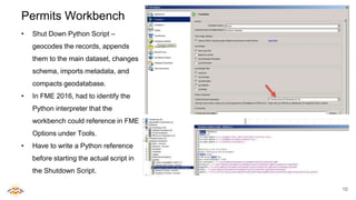 Taming Our Case Management Database and GIS with FME | PPTX