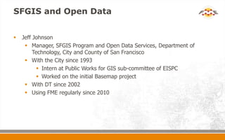 Publishing Data to the Socrata Open Data Platform with FME | PPTX