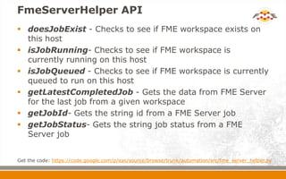 Python and FME REST | PPTX