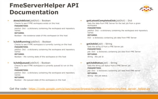 Python and FME REST | PPTX