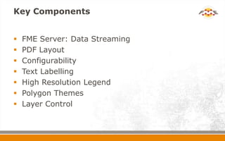 FME Server for High Quality On-Demand PDF Printing | PPTX