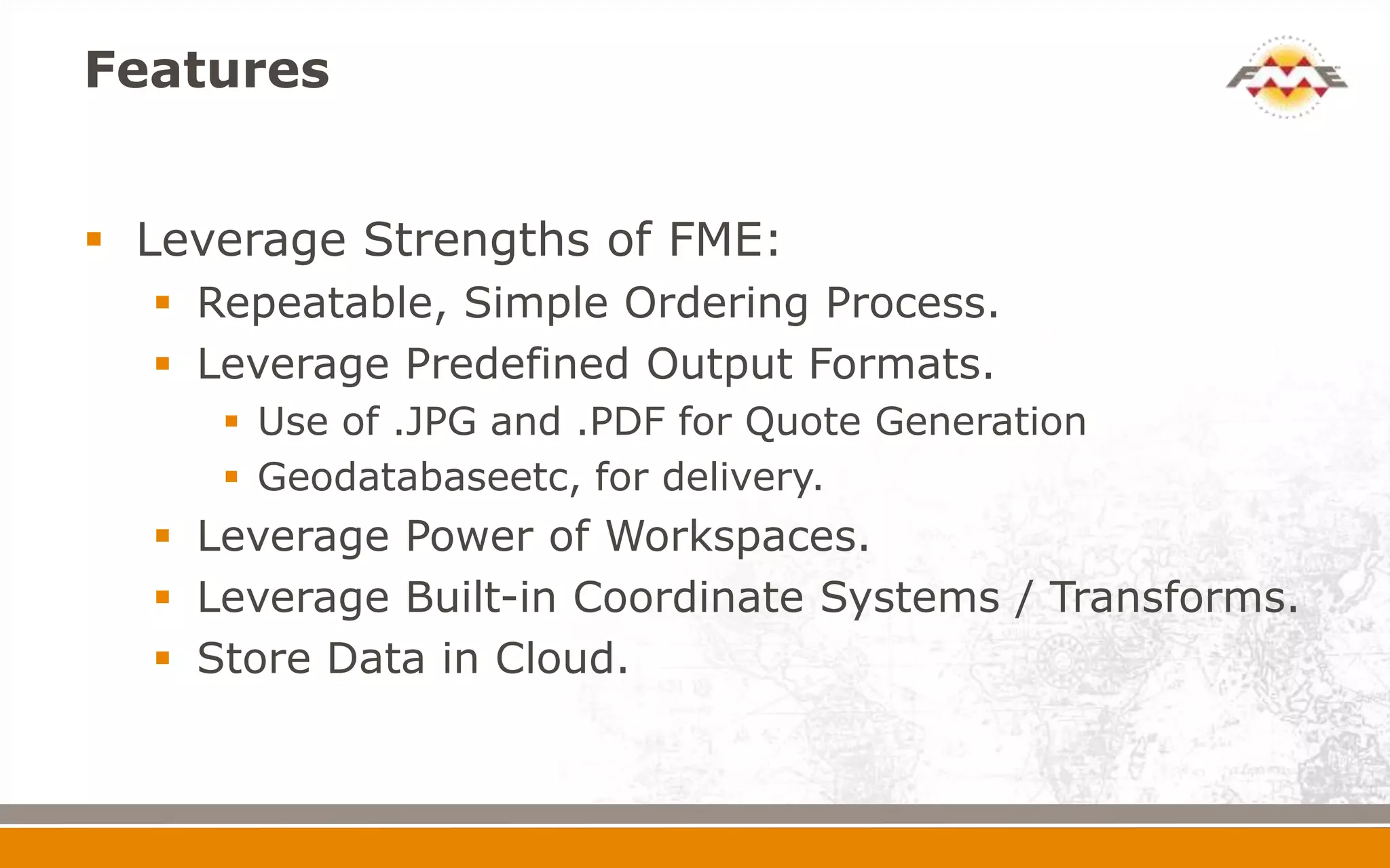 Creating an Automated Email Based Data Fulfillment System using FME Server | PPTX | Cloud ...