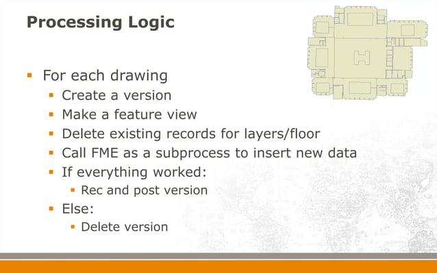 Managing Floorplans with AutoCAD and ArcGIS Using FME | PPTX