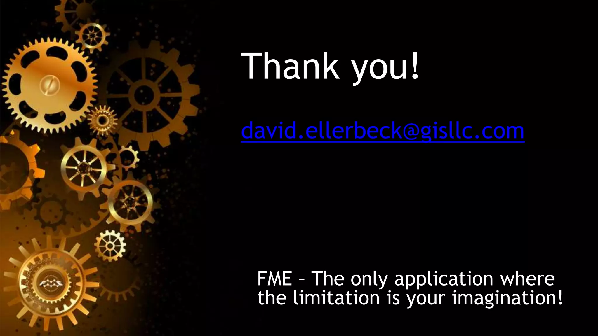Alignment Sheet Generation in FME | PPT