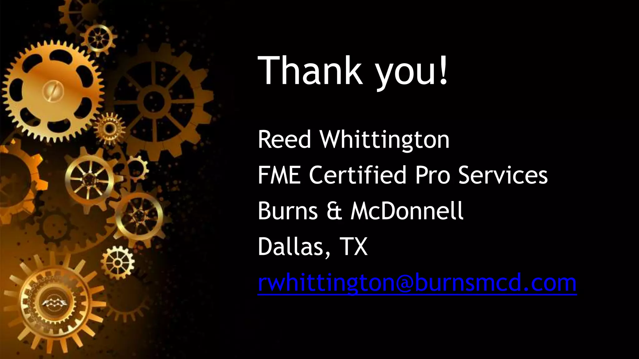 FME Server Workspace Patterns - Continued | PPTX