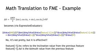 Well Directional Survey Processing in FME | PPTX