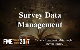 Survey Data Management | PDF