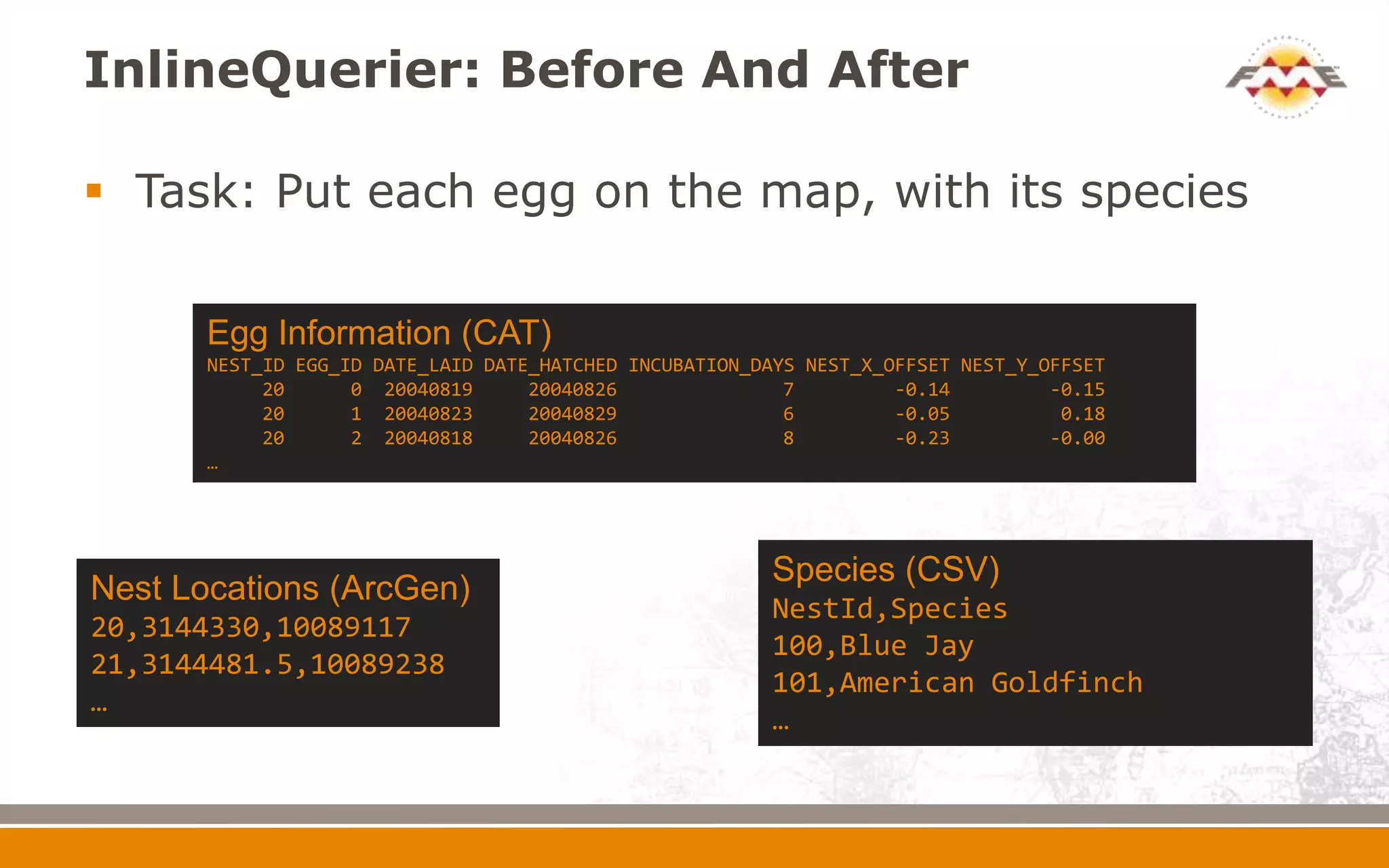 FME Lightning Talk - Inline Querier | PPTX