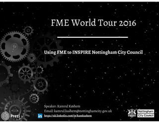 Using FME to INSPIRE Nottingham City Council | PDF