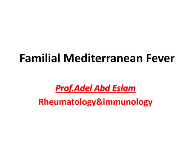 Fmf2019 | PPT | Digestive Disorders | Diseases and Conditions