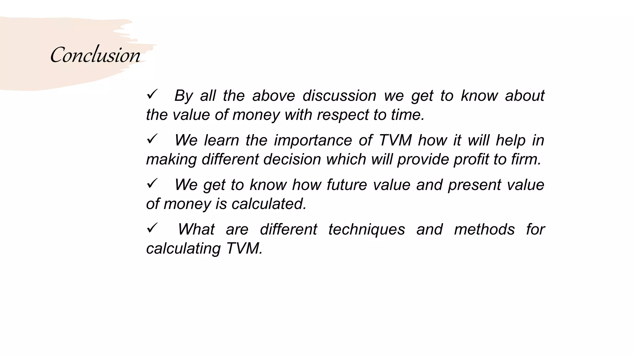Time Value of Money (TVM) | PPT