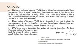Time Value of Money (TVM) | PPT