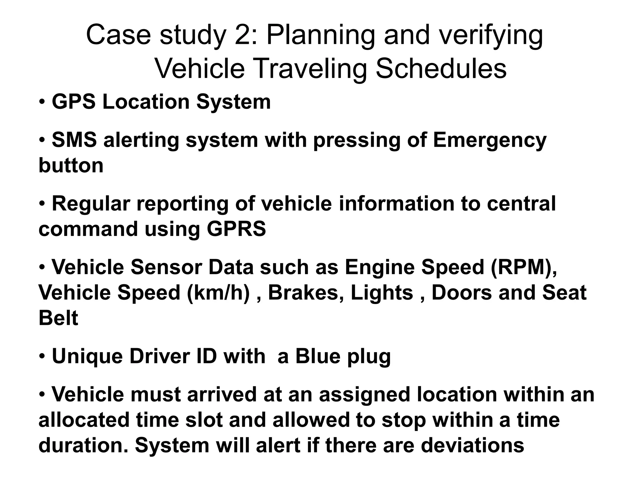 Fleet Management System | PDF