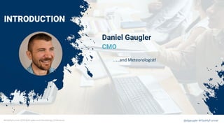 "We Don't Sell to Robots" presented by Daniel Gaugler and Cat Martinez ...