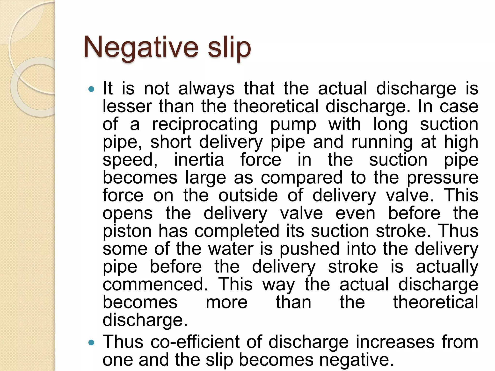 Reciprocating Pumps | PPTX