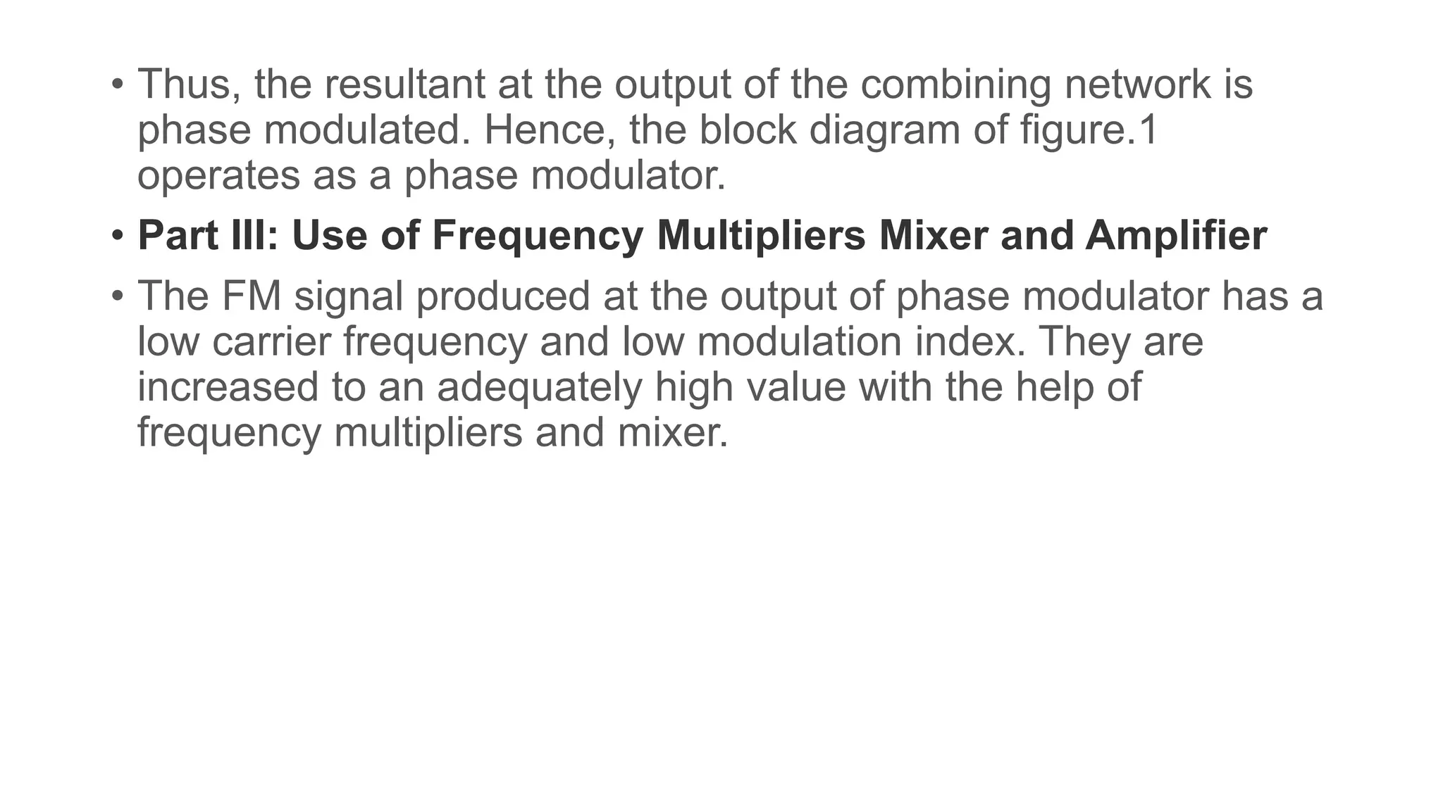 Fm generation | PPTX