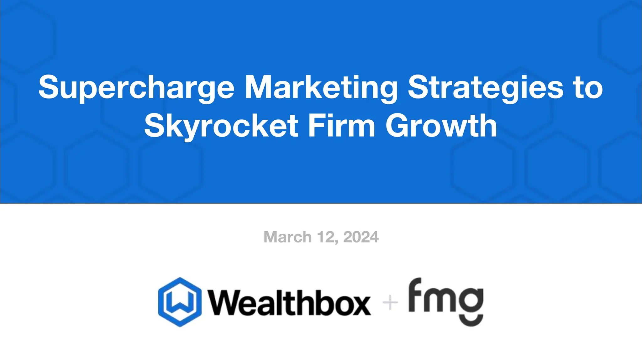 Supercharge Marketing Strategies to Skyrocket Firm Growth | PPT