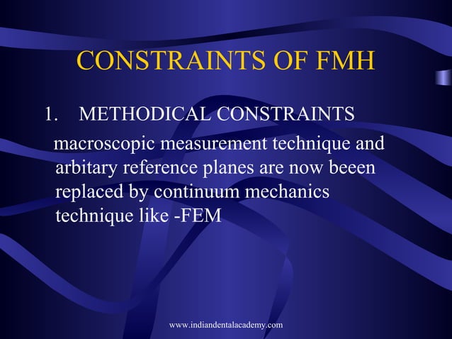 Function matrix hopthesis | PPT