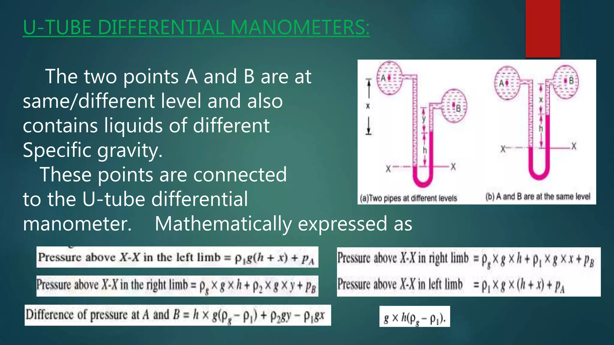 FLUID MECHANICS AND HYDRAULIC MACHINES | PPTX