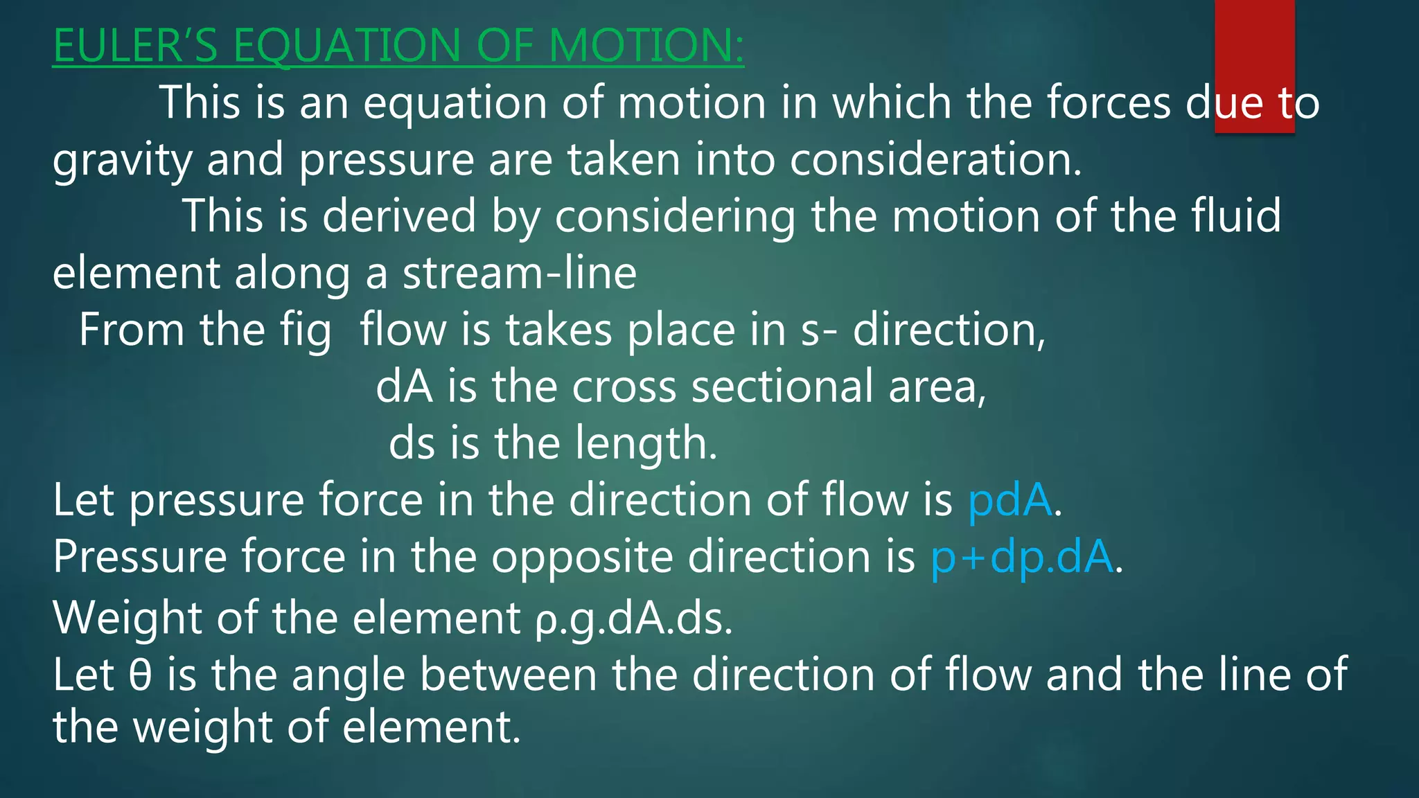 FLUID MECHANICS AND HYDRAULIC MACHINES | PPTX