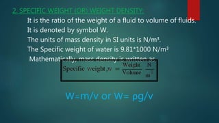 FLUID MECHANICS AND HYDRAULIC MACHINES | PPTX