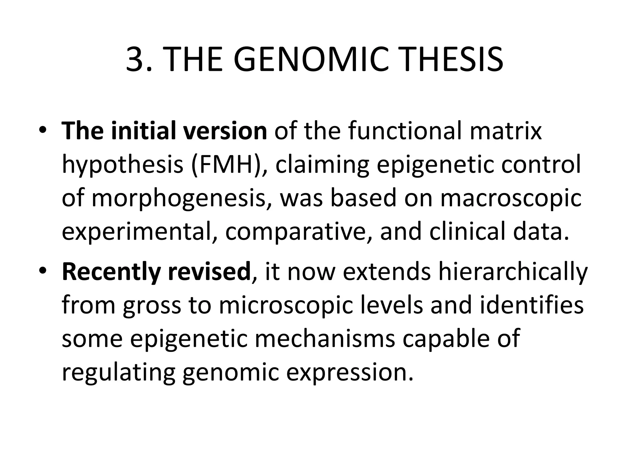 Functional matrix hypothesis revisited | PPTX