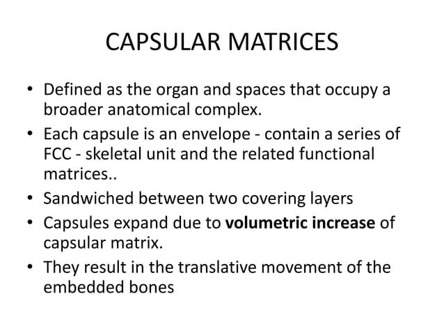 Functional matrix hypothesis revisited | PPTX