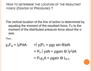 Fm hydrostatics | PPTX