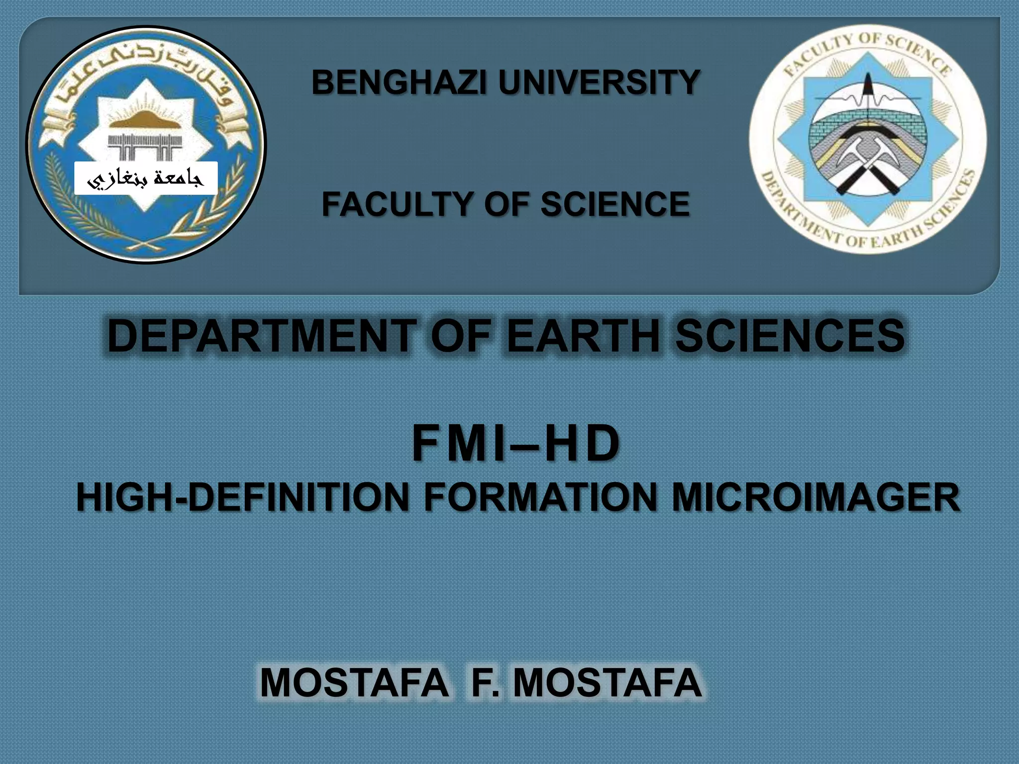 FMI-HD HIGH DEFINITION FORMATION MICROIMAGER | PPTX