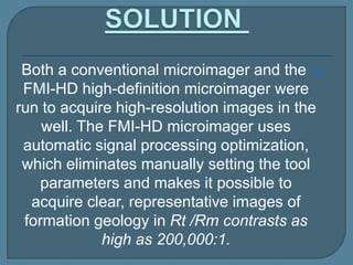 FMI-HD HIGH DEFINITION FORMATION MICROIMAGER | PPTX