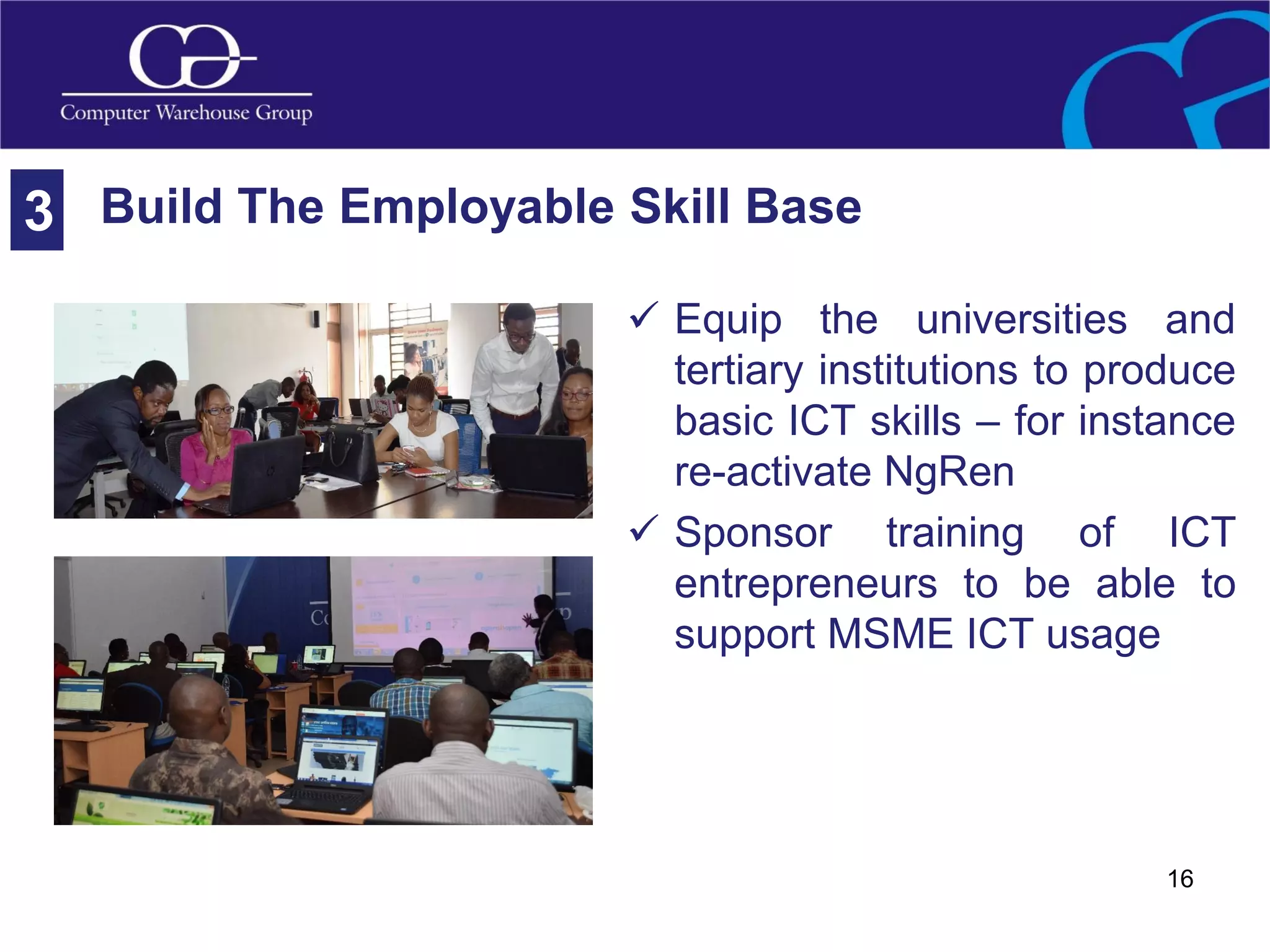 Accelerating Wealth and Job Creation in Nigeria through ICT Skills and ...