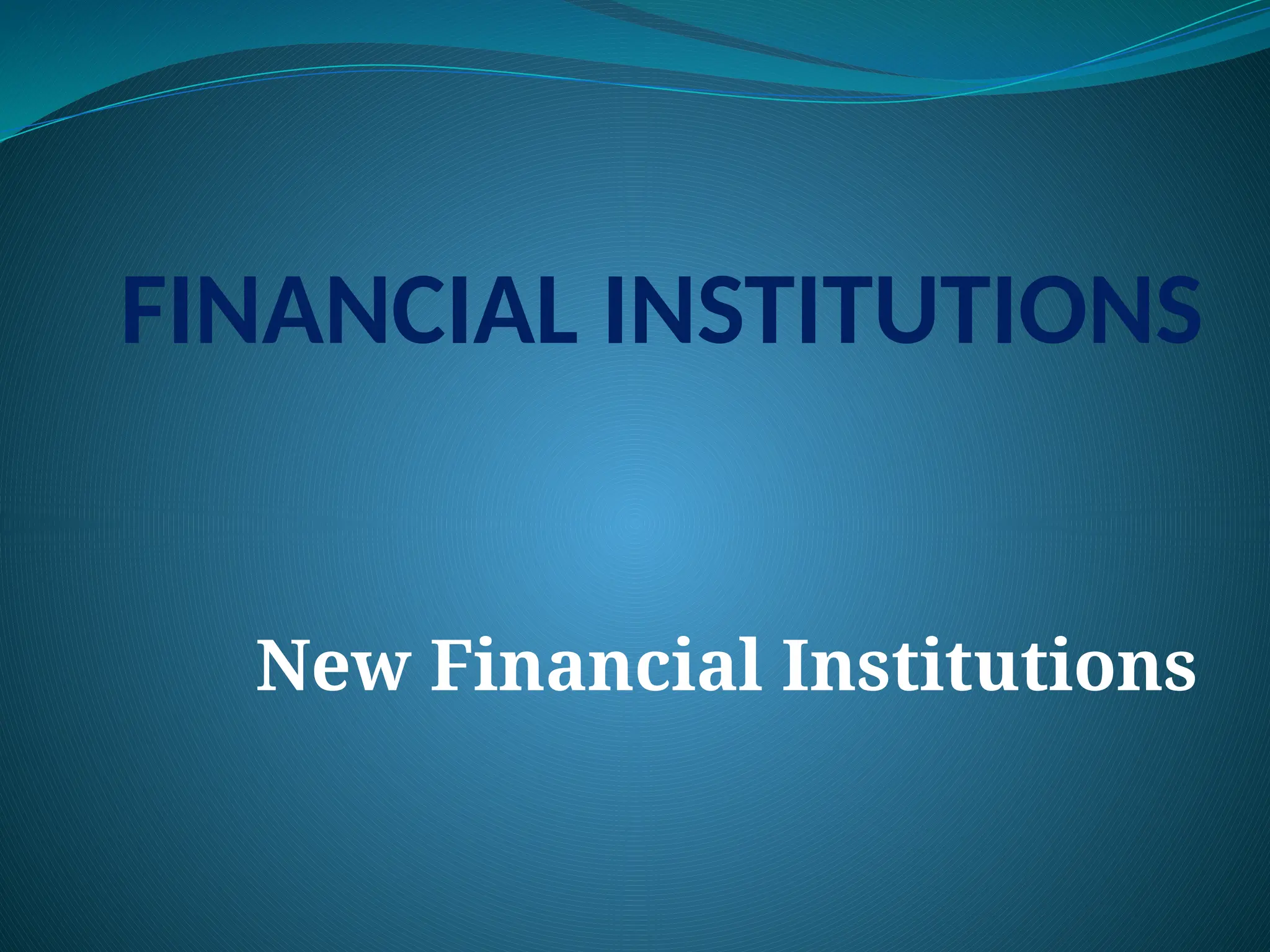 Discount House Financing Money Market of India | PPTX