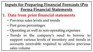FM II, Chapter 3, Financial Forecasting.pptx