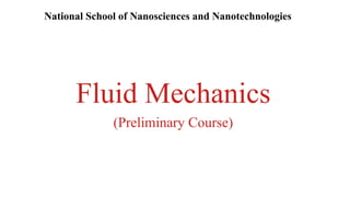 Fluid Mechanics introduction_Introduction.pptx