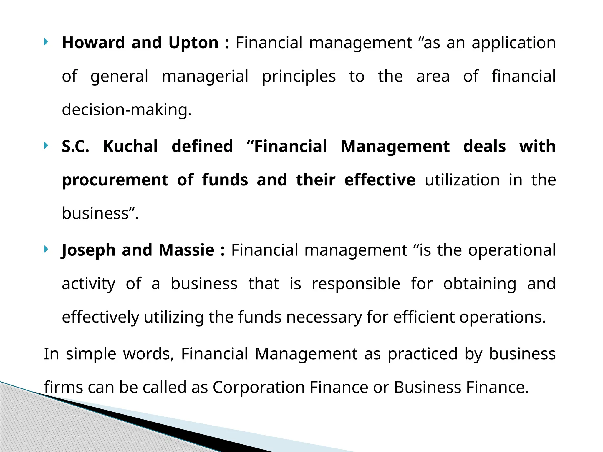Financial Management : Introduction and Overview | PPTX